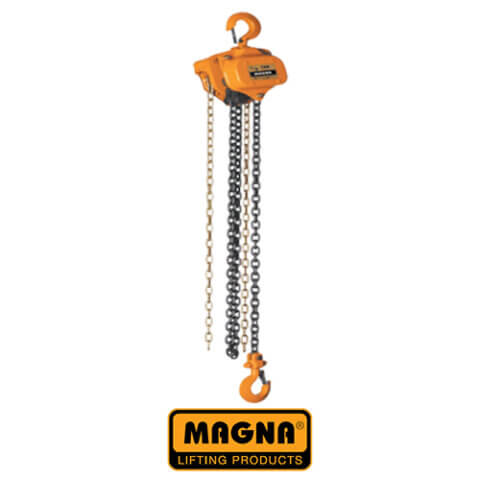 Magna 1/2 Ton & 1 Ton Lift Chain Hoist - Certex