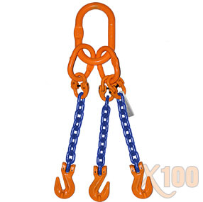 X100® Triple Leg Chain Slings Archives - CERTEX USA