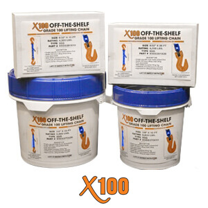 X100® Off-The-Shelf SGG Chain Slings - CERTEX USA
