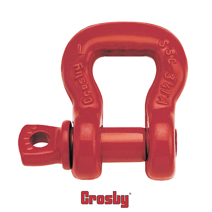 Crosby® S-253 Screw Pin Synthetic Sling Saver Shackle - CERTEX USA