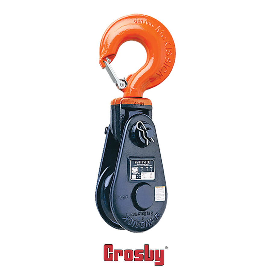 Crosby® 420 Snatch Block with Hook - CERTEX USA