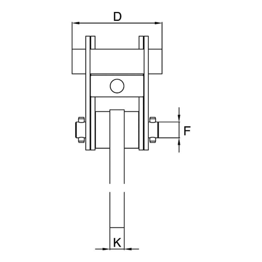 Crosby® Beam Clamp with Hoisting Eye - Model IPTK - CERTEX USA