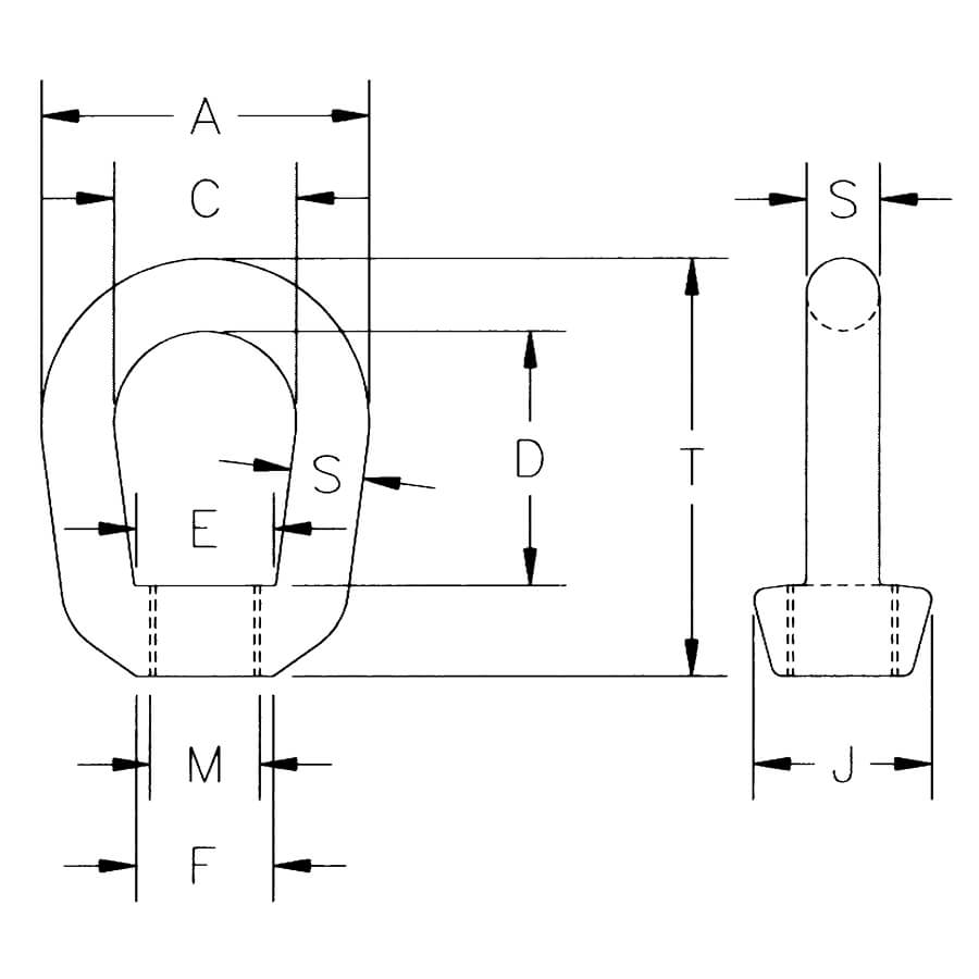 Crosby® Eye Nuts - G-400 - CERTEX USA