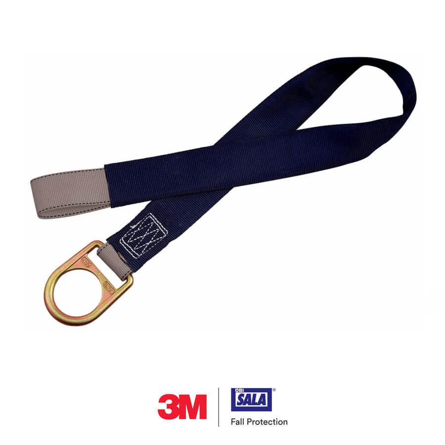 3M™ DBI-SALA® Pass-Thru Web Concrete Strap Anchor with D-Ring ...
