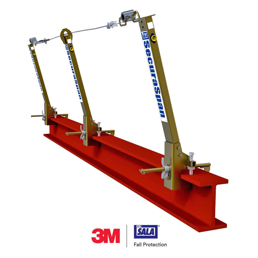 3M™ DBI-SALA® SecuraSpan® Horizontal Lifeline System - CERTEX USA