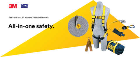 3M™ DBI-SALA® Roofers Fall Protection Compliance Kit - 2104169 - CERTEX USA